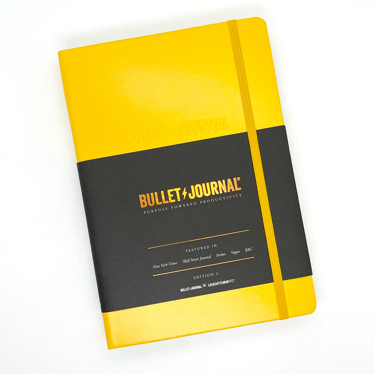 Leuchtturm1917 Medium A5 Bullet Journal Edition 2 Yellow – Reid Stationers