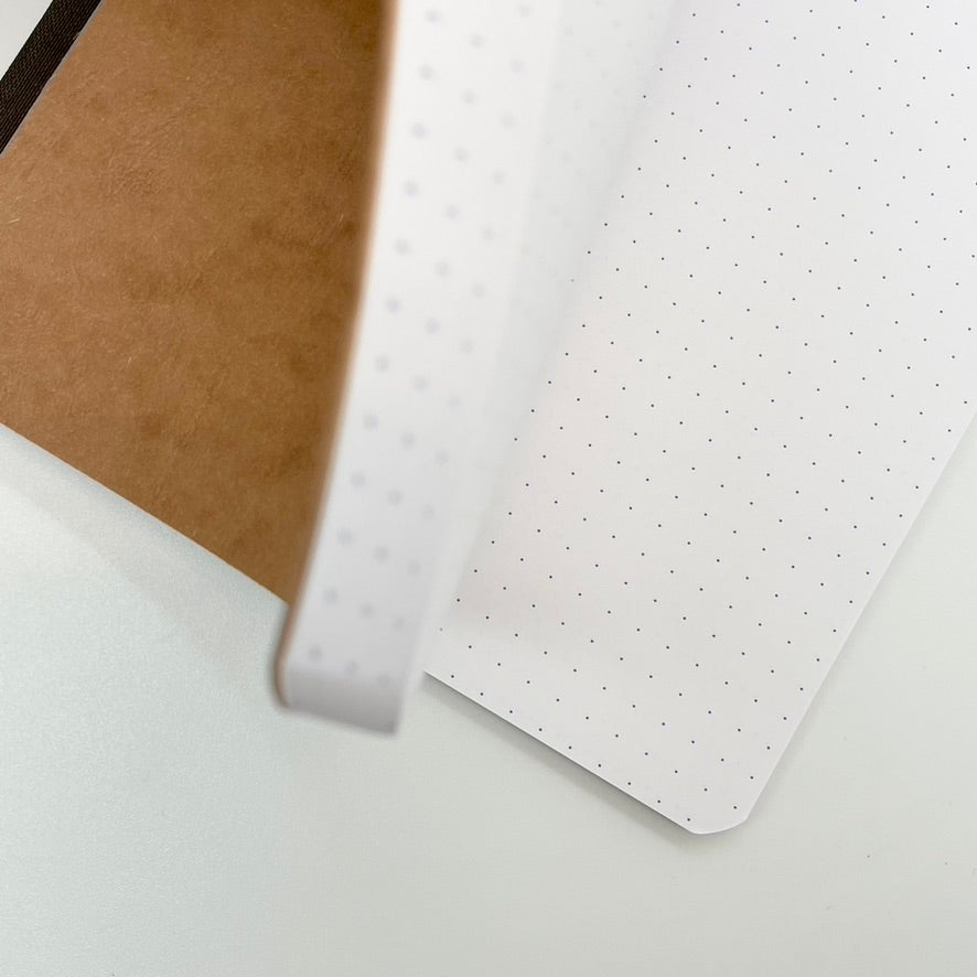 Clairefontaine Age Bag Clothbound A5 Notebook Dots Tan – Reid Stationers