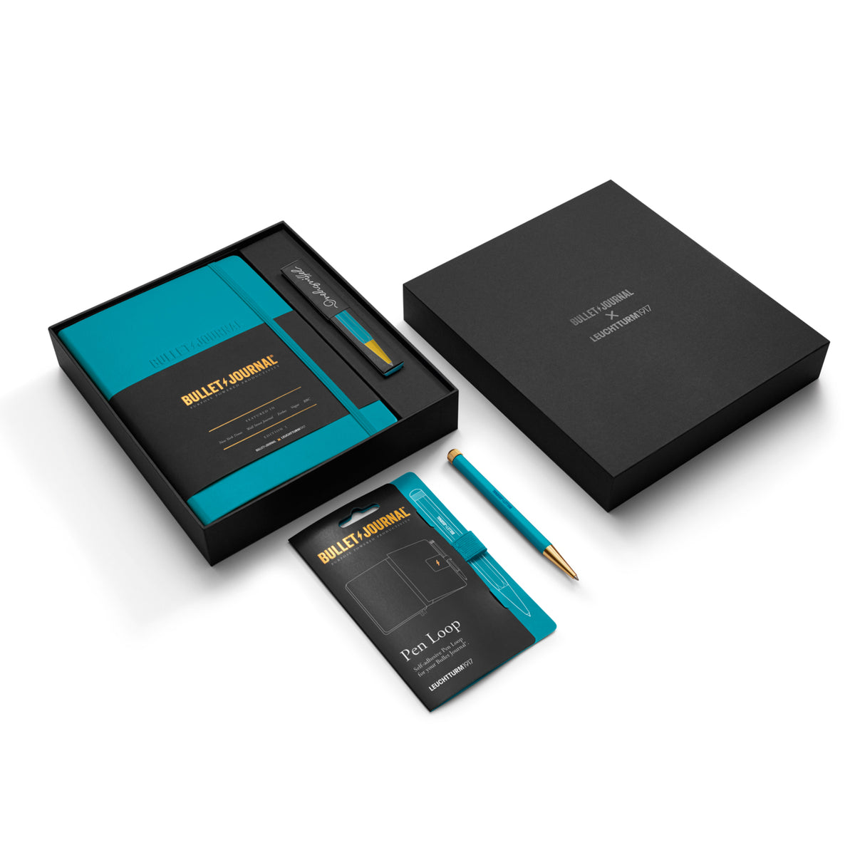 Leuchtturm1917 Medium A5 Bullet Journal Edition 2 Turquoise Collectors ...
