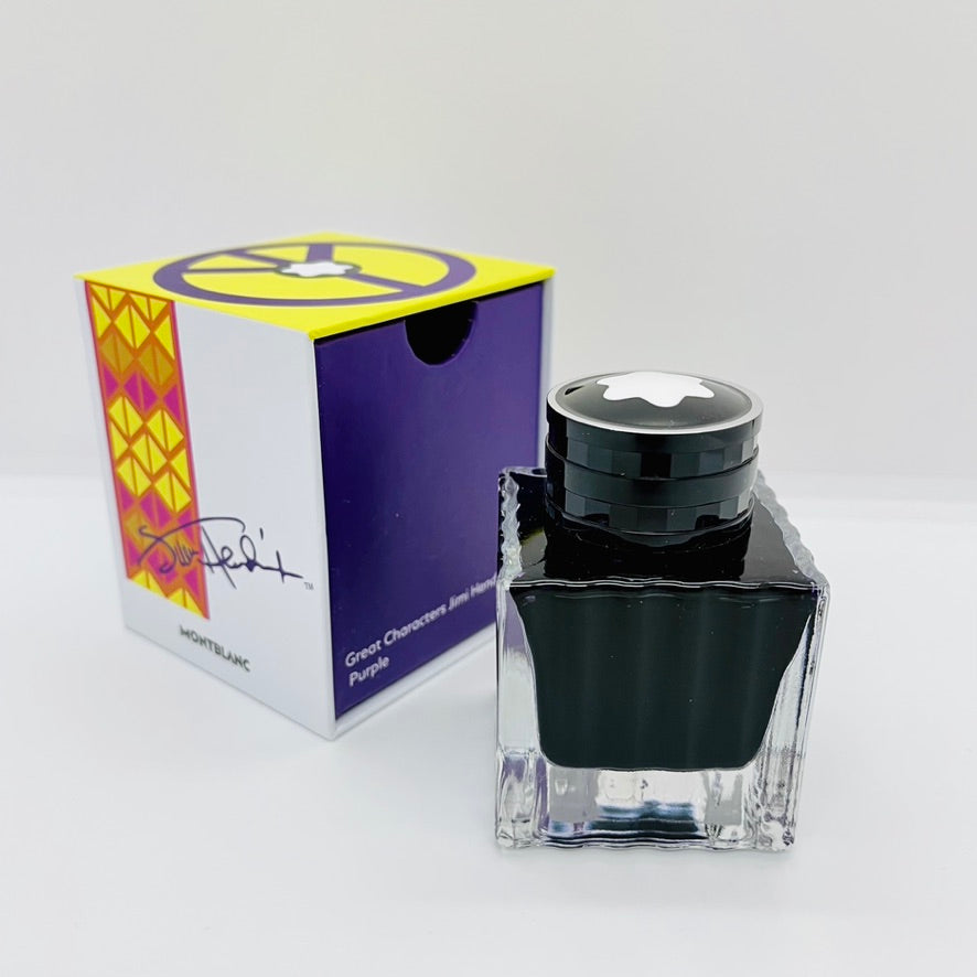 Montblanc Great Characters Jimi Hendrix Ink Bottle Purple 50ml – Reid ...
