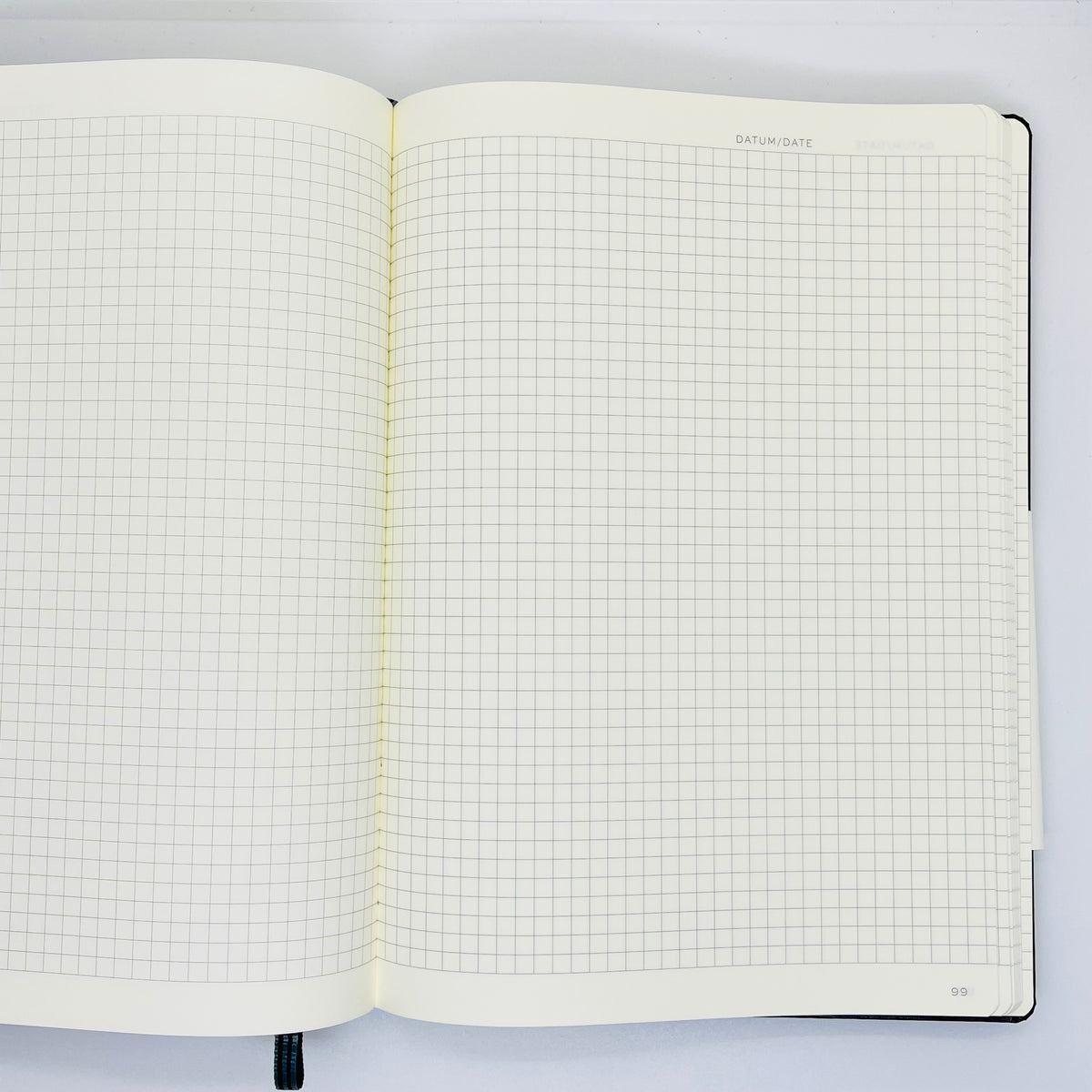 Leuchtturm1917 Composition B5 Hardcover Notebook Squared Black – Reid ...