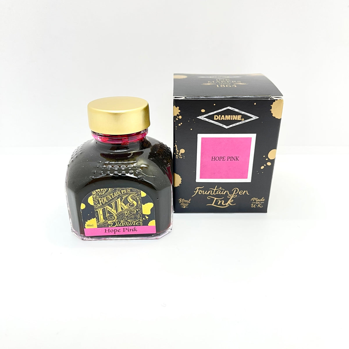 Diamine Ink Bottle Hope Pink 80ml – Reid Stationers
